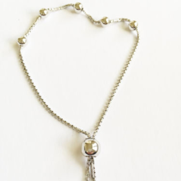 Jewelry | New 925 Sterling Silver Adjustable Bracelet | Poshmark